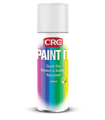 CRC PAINT IT WHITE (GLOSS) 400ml | Warehouse Building Supplies