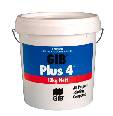GIB COMPOUND PLUS 4 10LTR PAIL (10KG) | Warehouse Building Supplies